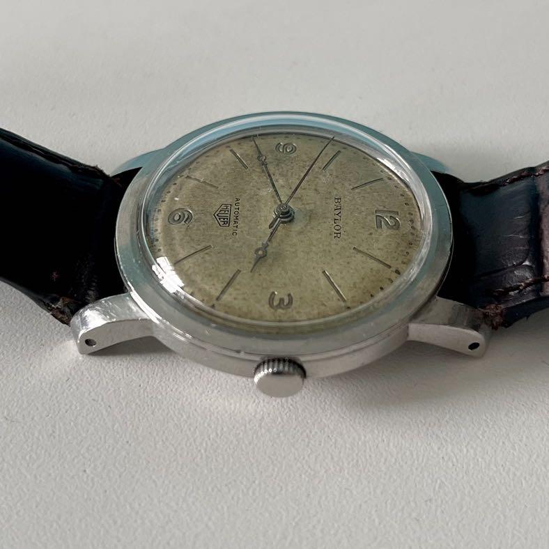 Rare Heuer Baylor Automatic - Vintage 1950s, Luxury, Watches on Carousell