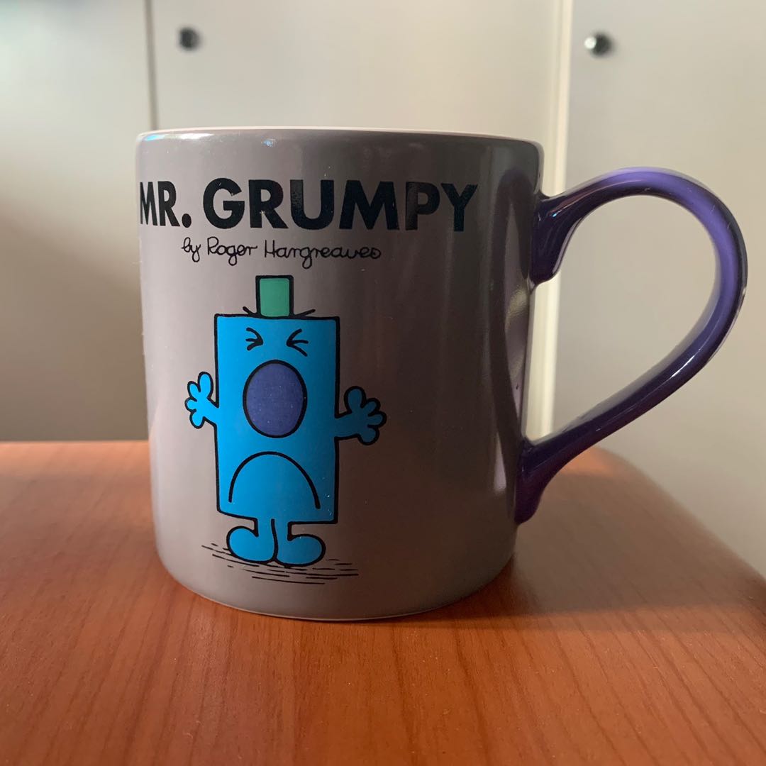 RARE Mr Grumpy coffee mug, Furniture & Home Living, Kitchenware ...