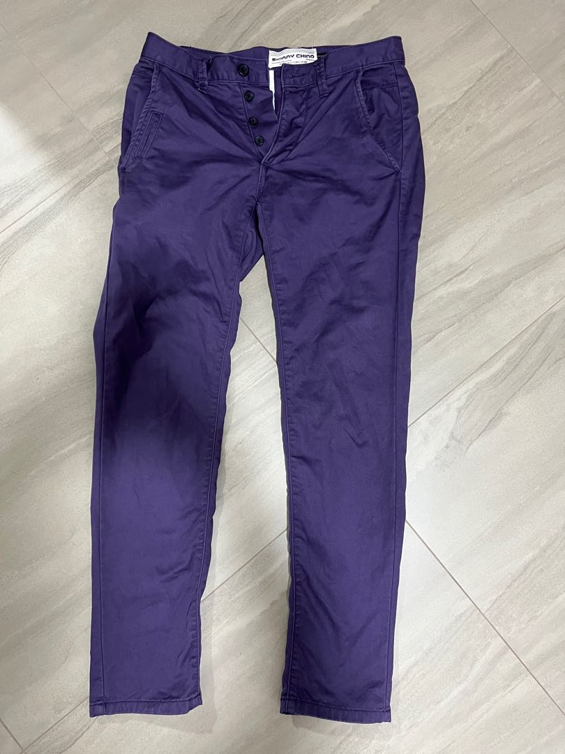 Rare TOPMAN skinny purple chino, Men's Fashion, Bottoms, Chinos on ...