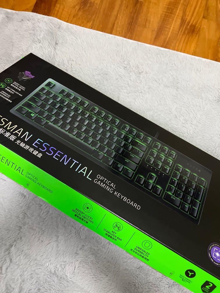 Razer huntsman Essential Mechanical Keyboard, Computers & Tech, Parts ...