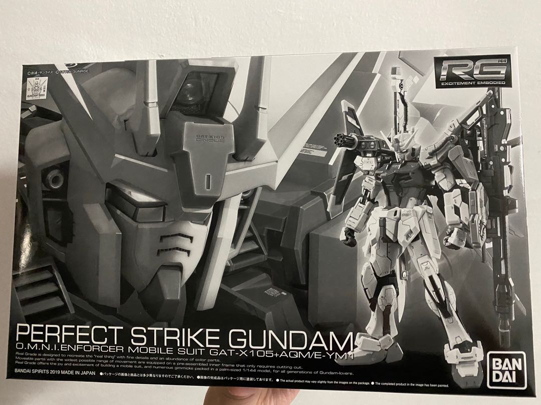 RG Perfect Strike Gundam, Hobbies & Toys, Toys & Games on Carousell
