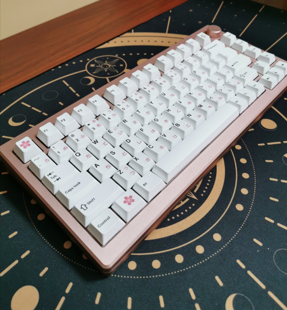 Rose Gold AKKO MOD-007 Custom Mechanical Keyboard, Computers & Tech ...