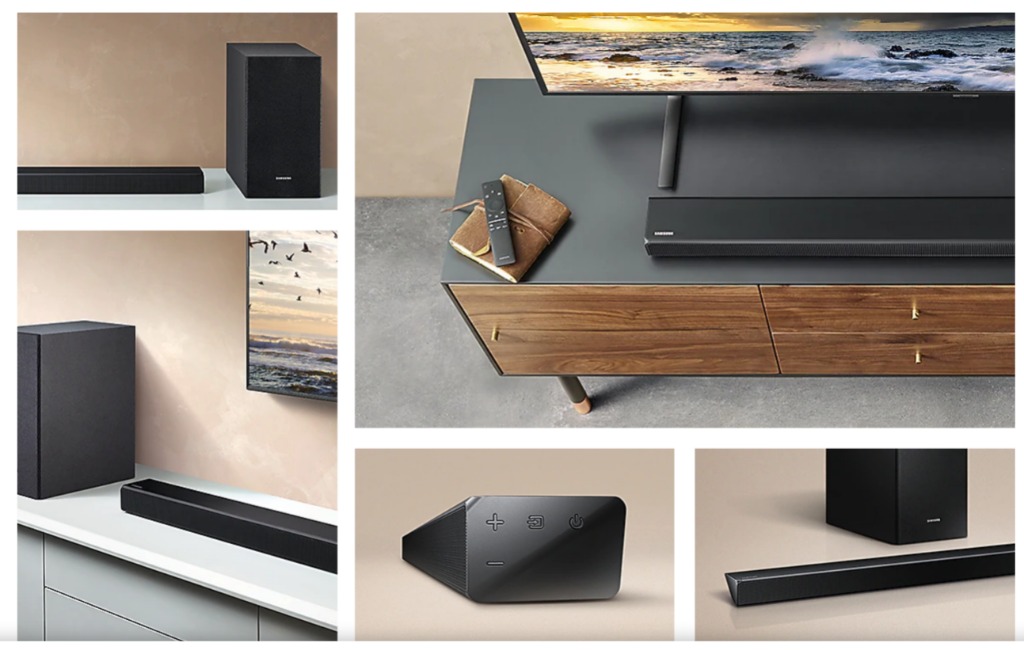 SAMSUNG HW-R550 Soundbar with BlueTooth Subwoofer 340W, TV & Home ...