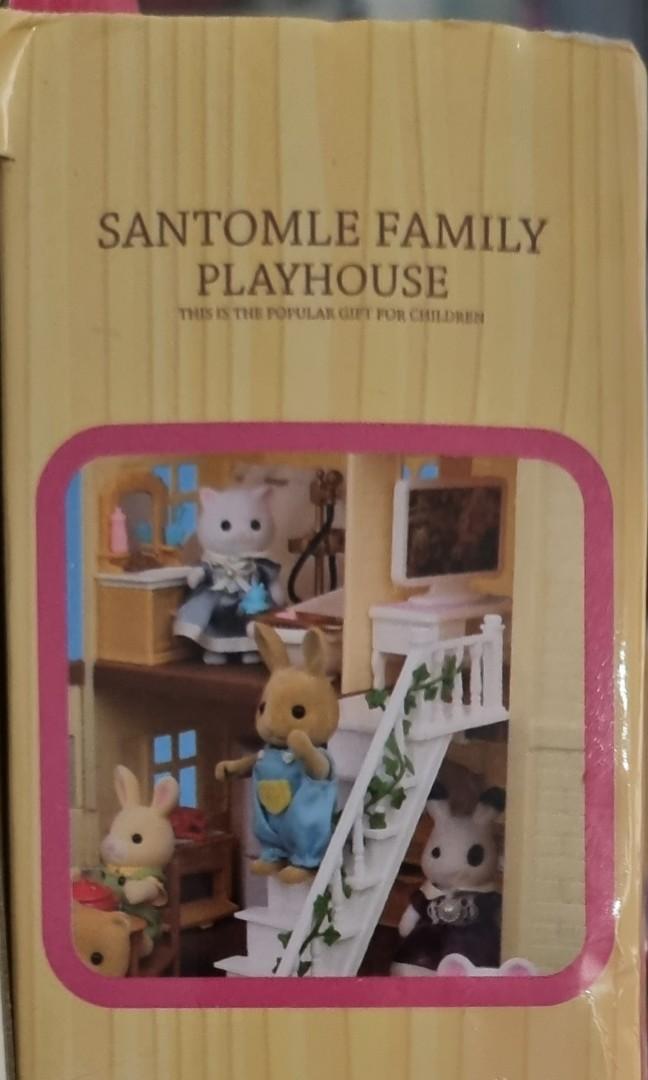 Santomle family playhouse rabbit family, Hobbies & Toys, Toys & Games ...