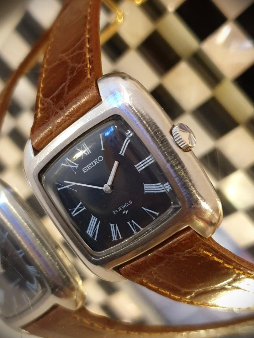 Seiko Chariot tank (2559-7050) high beat, Luxury, Watches on Carousell