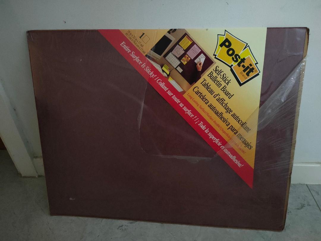 Self stick bulletin board, Furniture & Home Living, Home Improvement ...