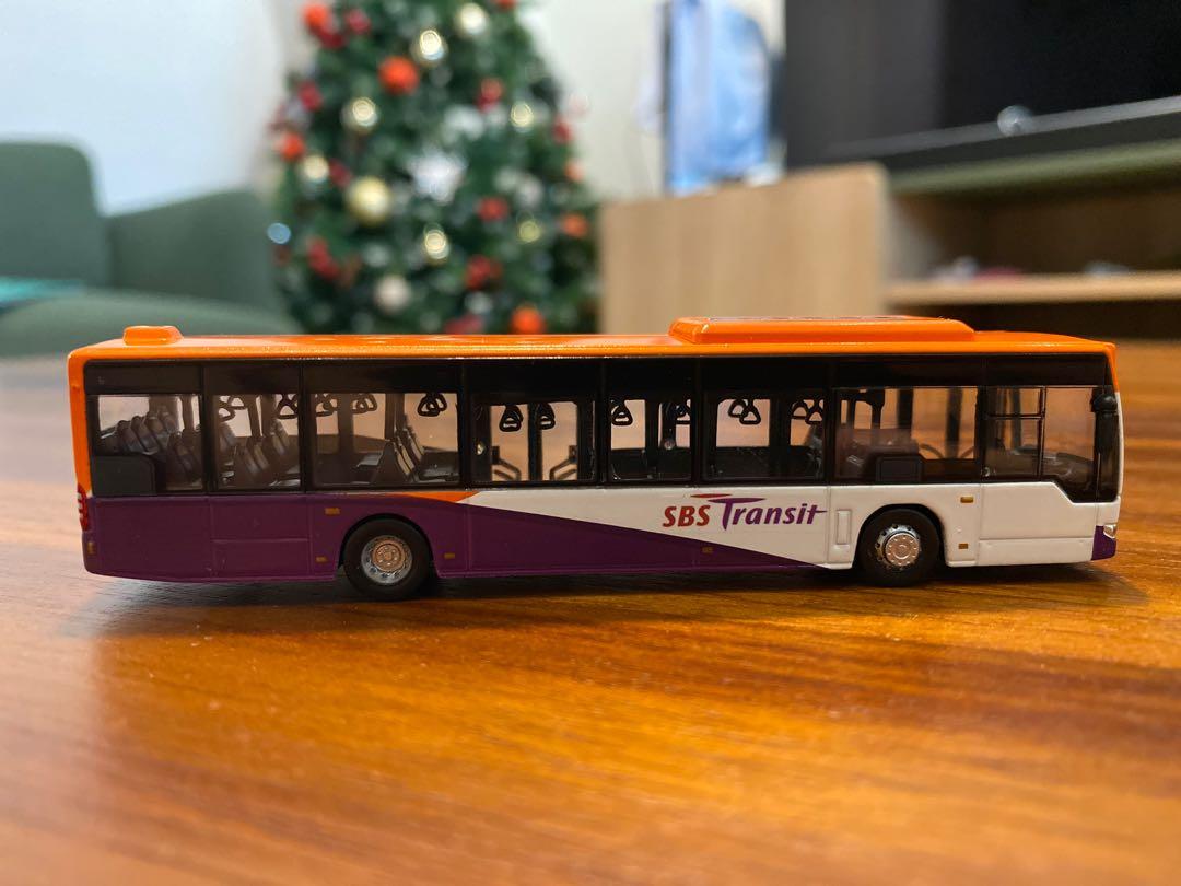 SG/SBS/SMRT Bus Series (Red, White, Purple) with Decals Pasted ...