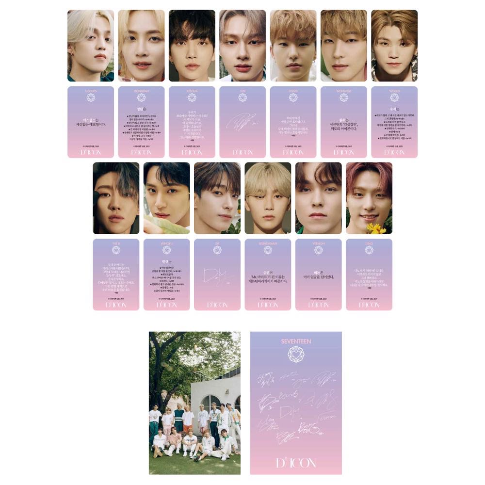 [sharing, OTP] seventeen dicon photocard 101, Hobbies & Toys, Memorabilia & Collectibles, K-Wave ...