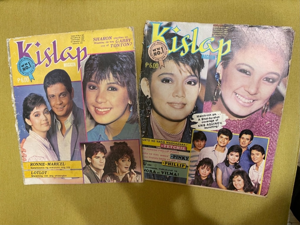 Sharon Cuneta and Maricel Soriano Kislap Magazines 1986 and 1987 ...