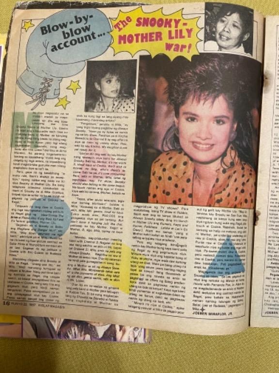 Sharon Cuneta and Maricel Soriano Kislap Magazines 1986 and 1987 ...