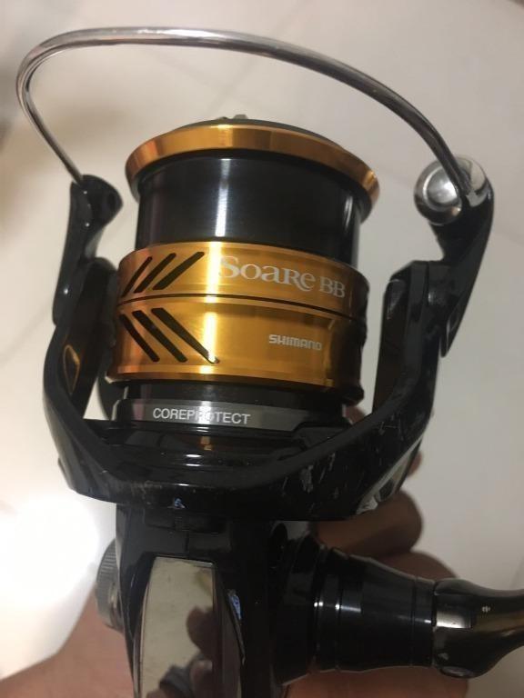 shimano spinning light tackle reel, Soare BB C2000SSPG, Sports Equipment, Fishing on Carousell