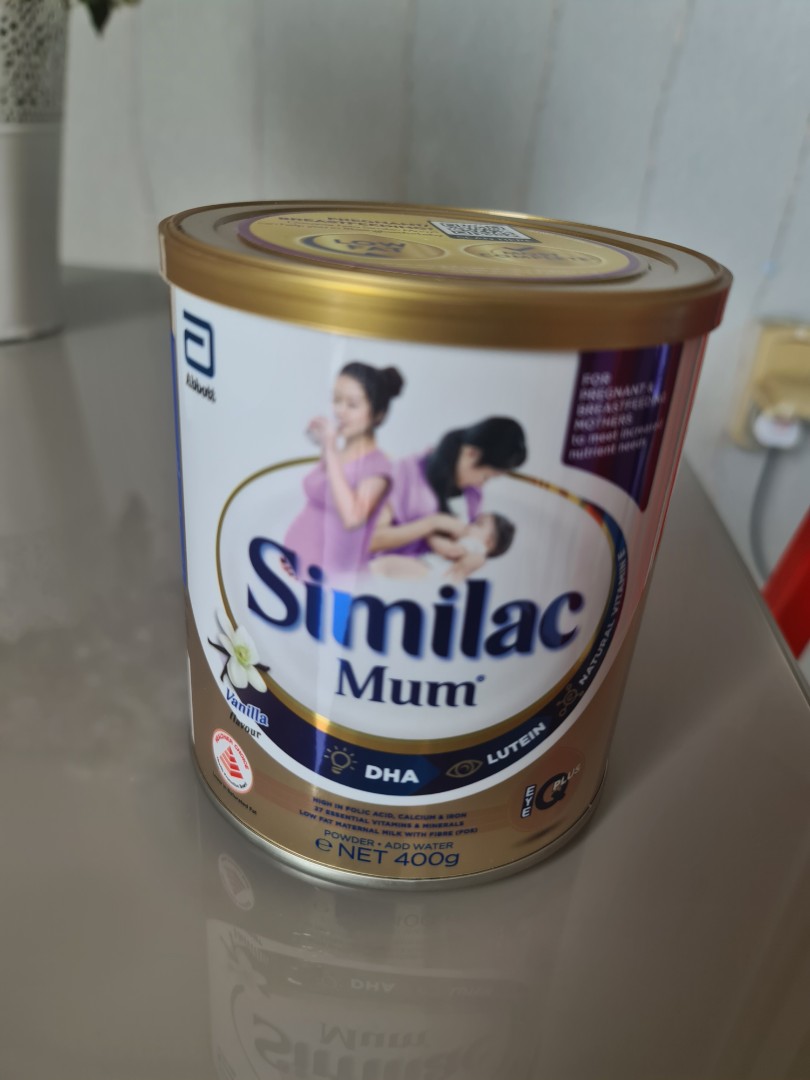 Similac Mum Vanilla flavour 400gr, Babies & Kids, Maternity Care on ...