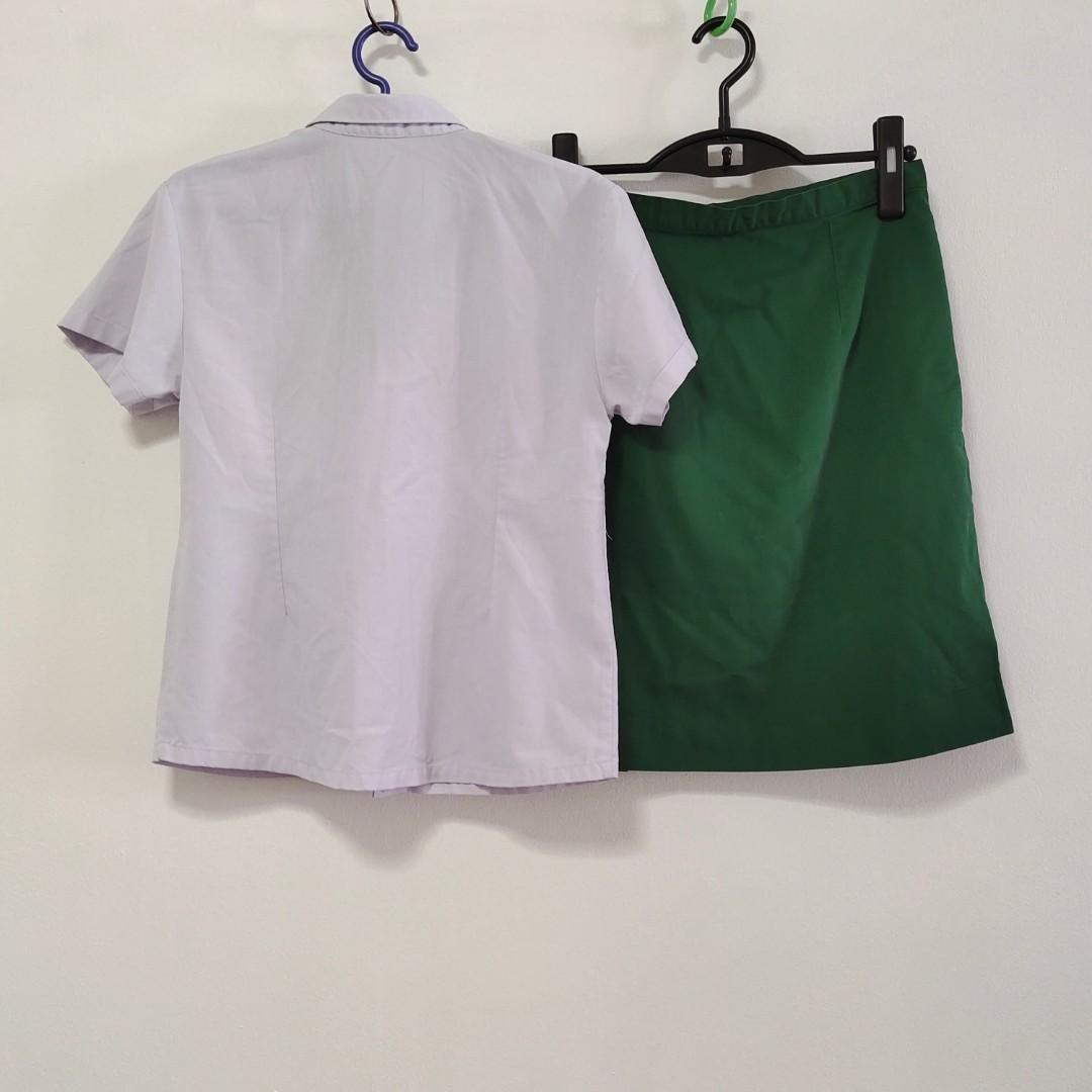 SJI uniform set, Women's Fashion, Dresses & Sets, Sets or Coordinates ...