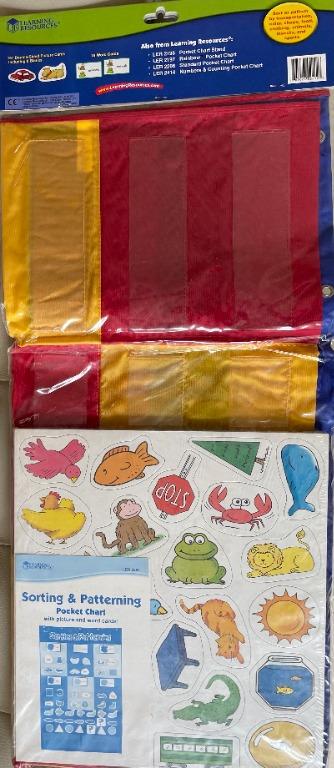 Sorting & Patterning Pocket Chart, Hobbies & Toys, Toys & Games on ...