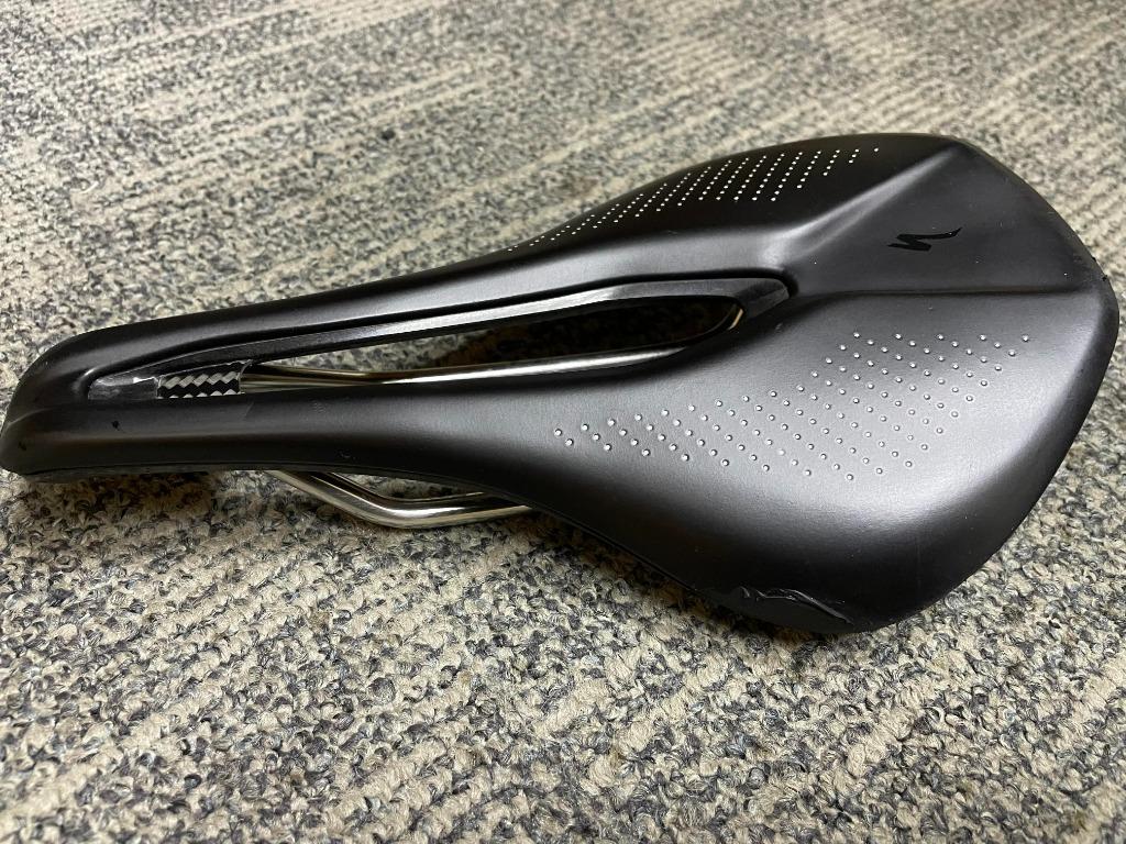 SPECIALIZED POWER PRO Saddle (143mm) - Carbon Fibre body with Titanium ...