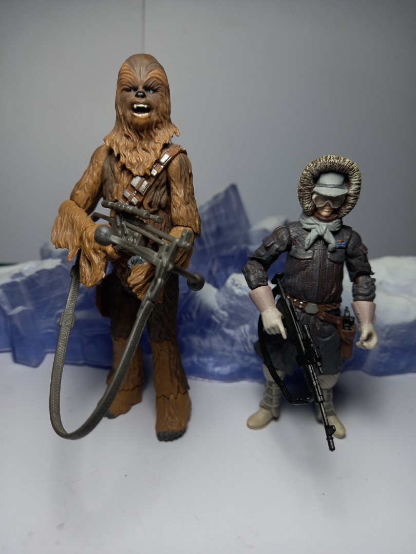 Star Wars 3.75 Tvc Hoth Han Chewbacca Tvc Starwars Action figures ...