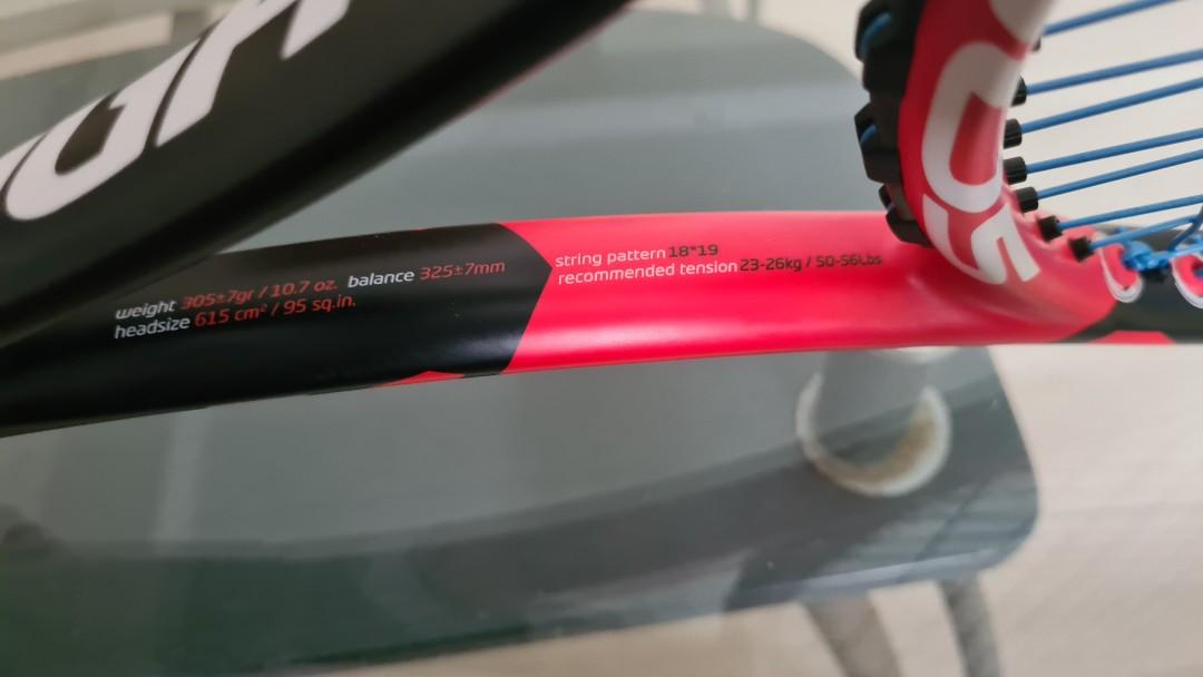 Tecnifibre T-Fight 305 Dynacore, Sports Equipment, Sports & Games ...