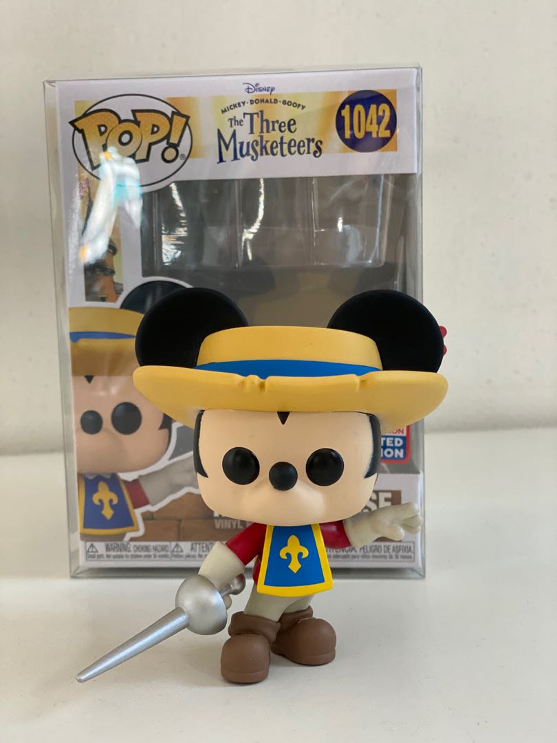 The Three Musketeers-Mickey mouse funko Pop, Hobbies & Toys, Toys ...