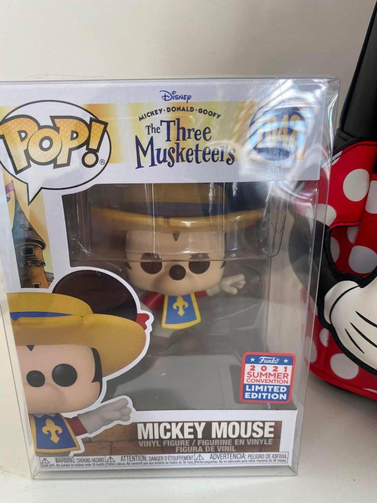 The Three Musketeers-Mickey mouse funko Pop, Hobbies & Toys, Toys ...