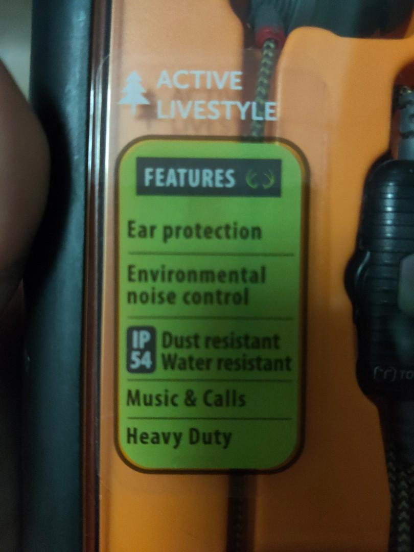 toughtested noise control earphone earbuds., Audio, Earphones on Carousell