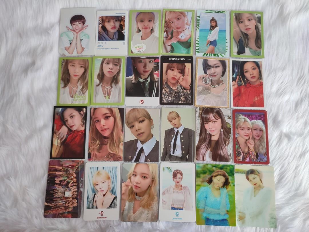 TWICE Jeongyeon Photocards, Hobbies & Toys, Memorabilia & Collectibles ...