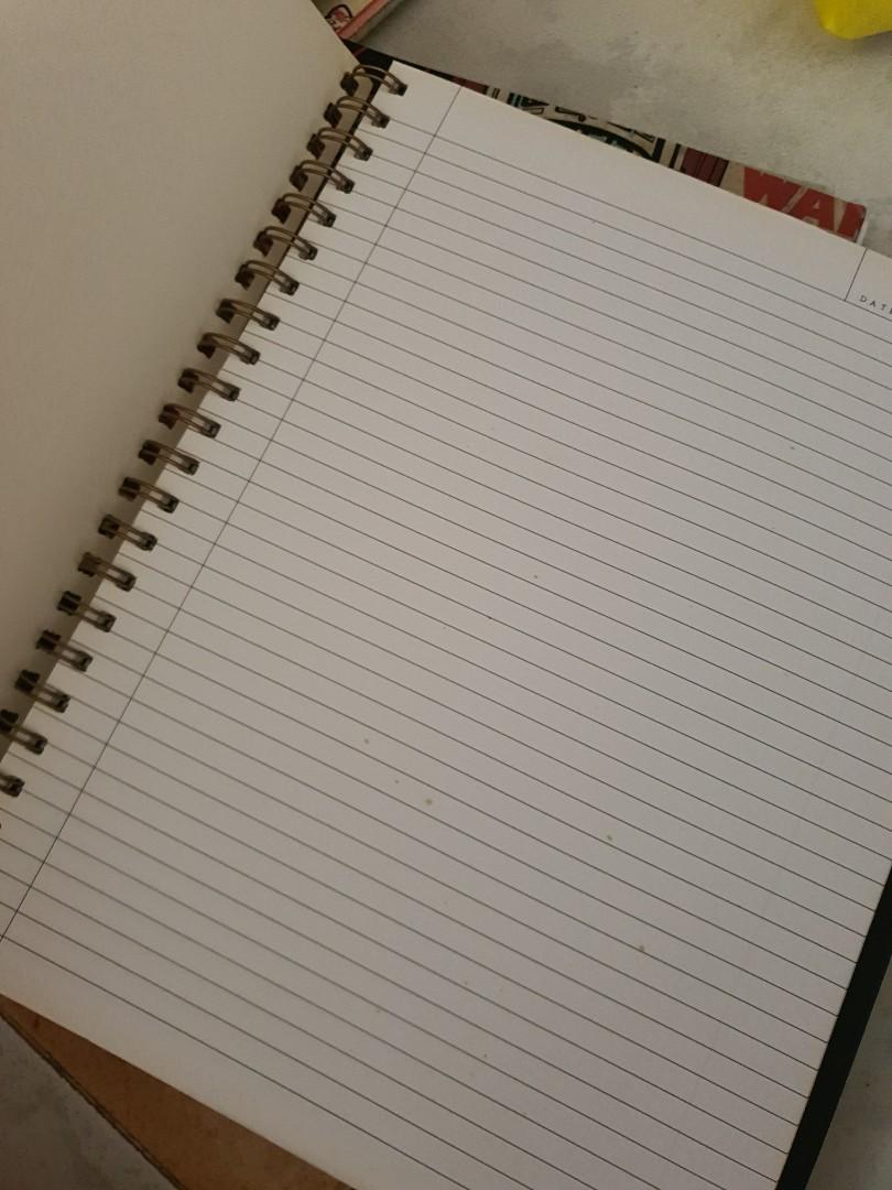 Typo A4 spinout line notebooks, Hobbies & Toys, Stationery & Craft ...
