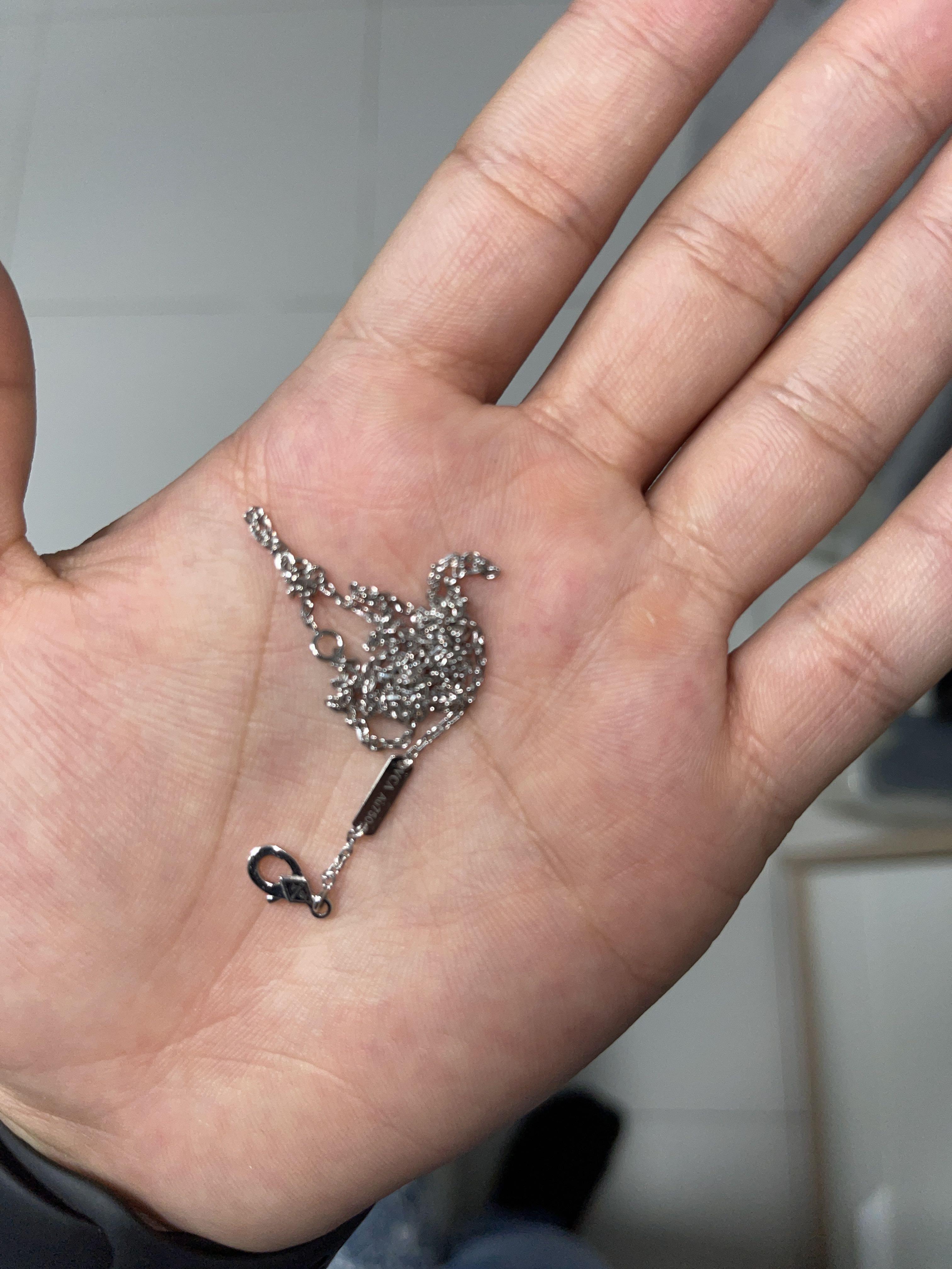 Van cleef & arpels VCA trace chain 18K white gold, Women's Fashion ...