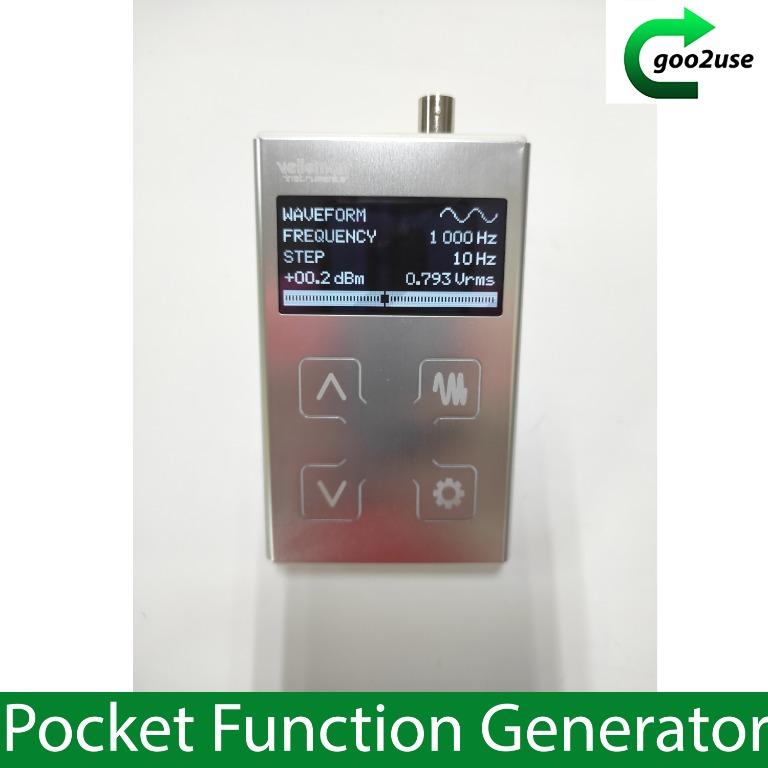 Velleman 1MHz Pocket Function Generator, Computers & Tech, Office ...
