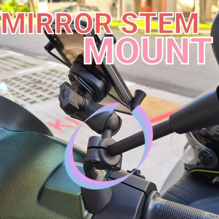 VESPA MOUNT - Mirror Stem Mount, Motorcycles, Motorcycle Accessories on ...