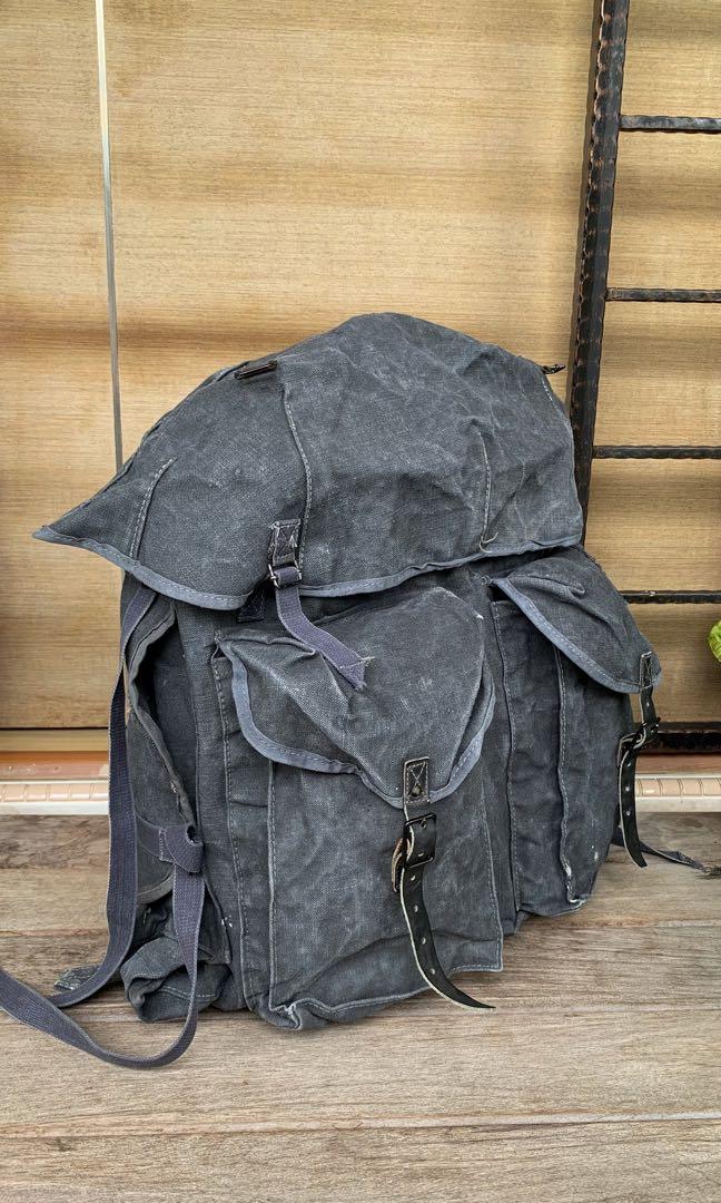 Vintage 1980s Italian Military Backpack, Men's Fashion, Bags, Backpacks ...
