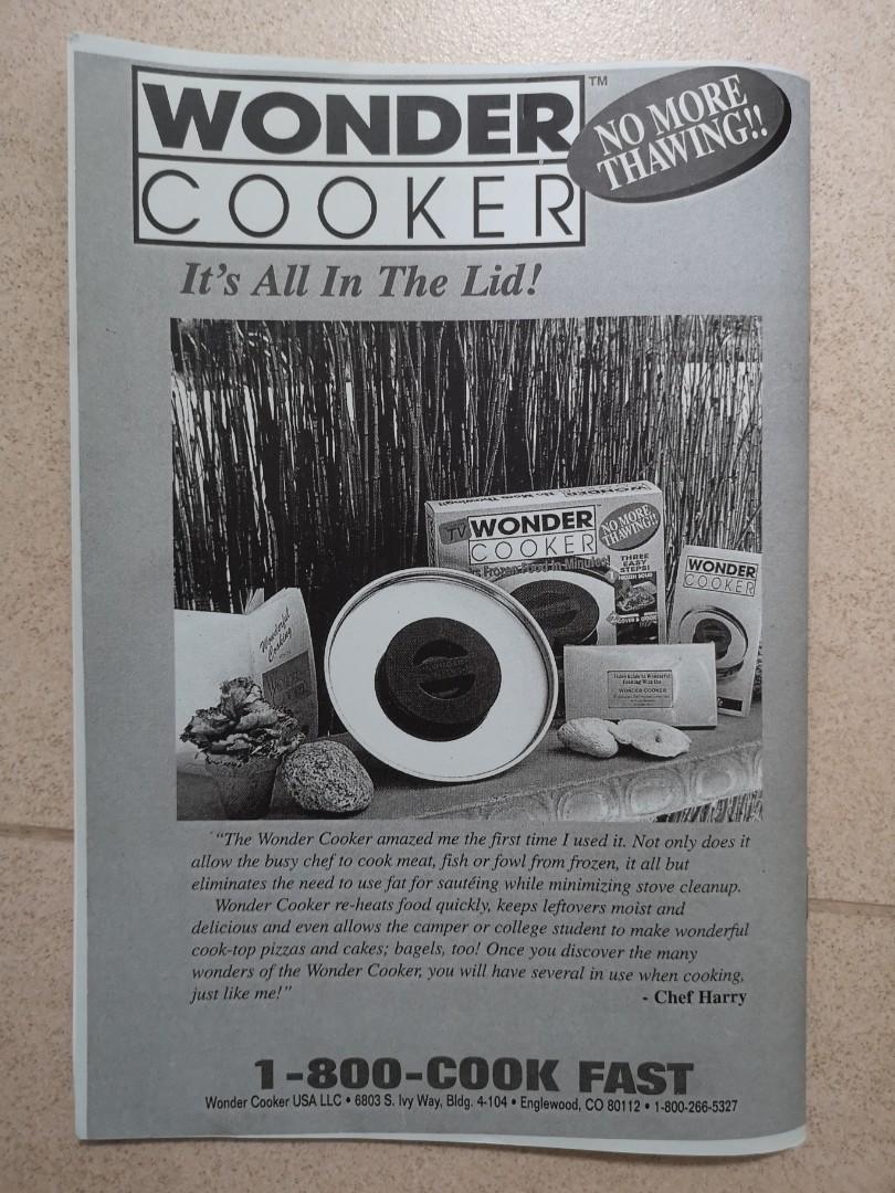 Wonder Cooker Lid, Furniture & Home Living, Kitchenware & Tableware ...