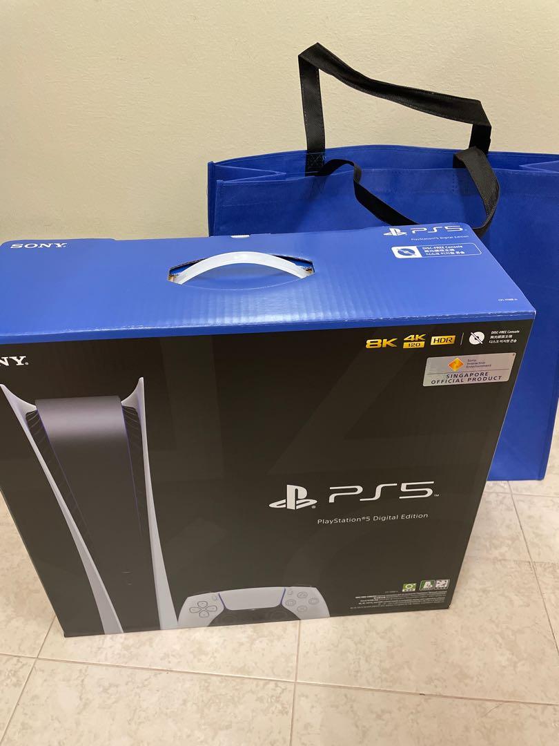 WTS BNIB PS5 PlayStation 5 Digital version, Video Gaming, Video Game Consoles, PlayStation on ...