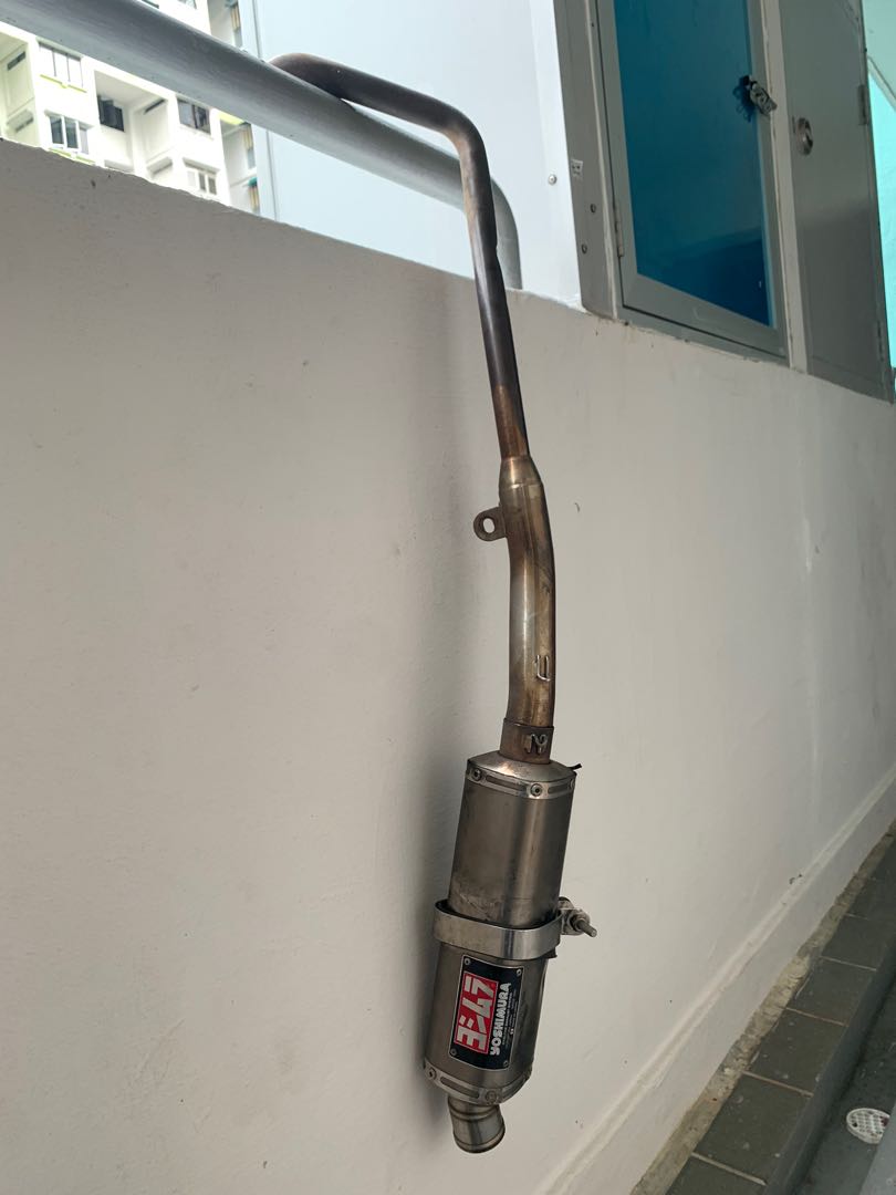 yoshi pipe, Motorcycles, Motorcycle Accessories on Carousell