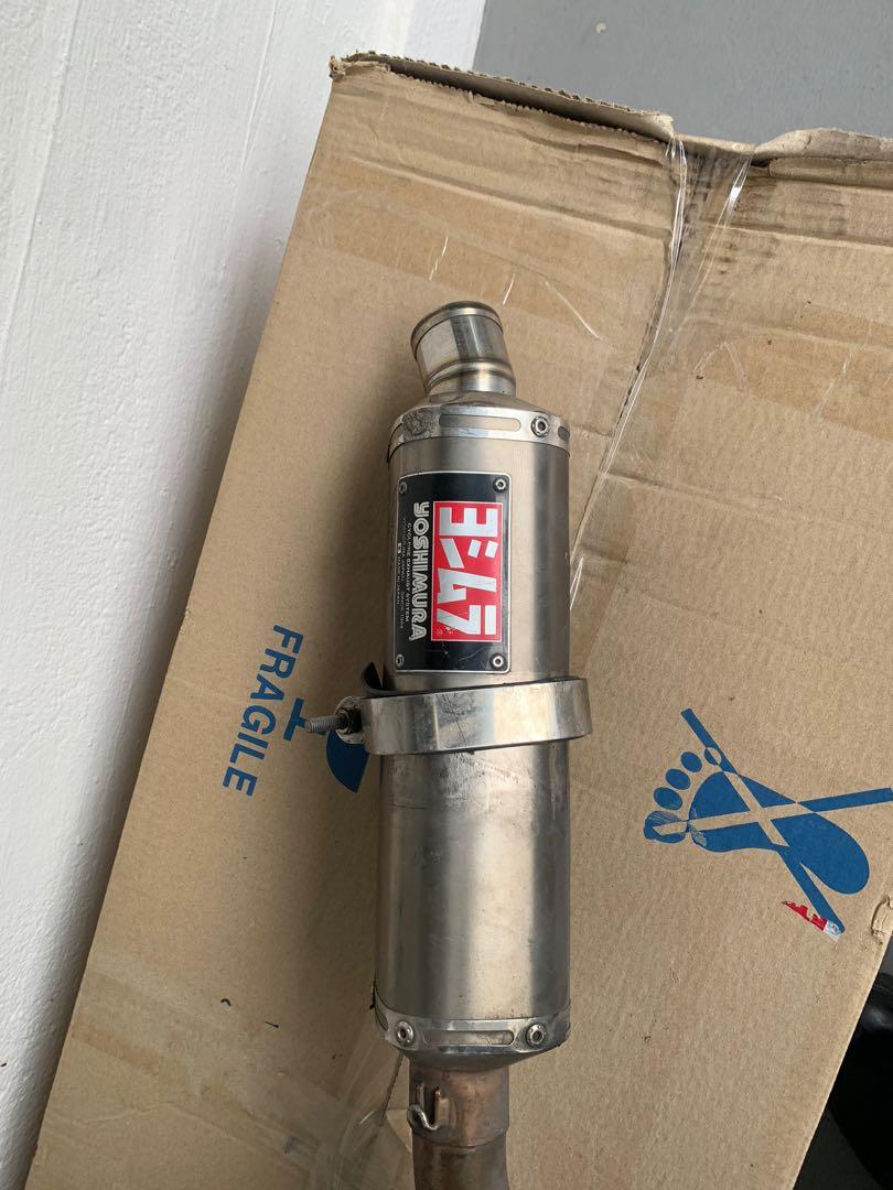 yoshi pipe, Motorcycles, Motorcycle Accessories on Carousell