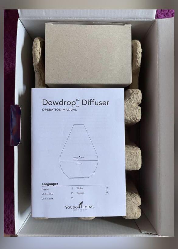 Young Living Dewdrop Diffuser, Furniture & Home Living, Home Fragrance ...