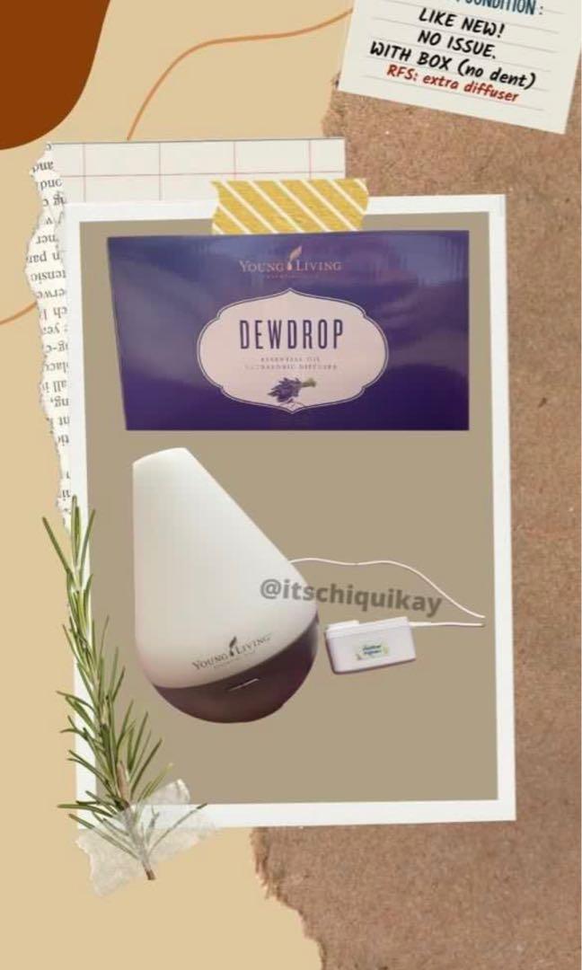 Young Living Dewdrop Diffuser, Furniture & Home Living, Home Fragrance ...