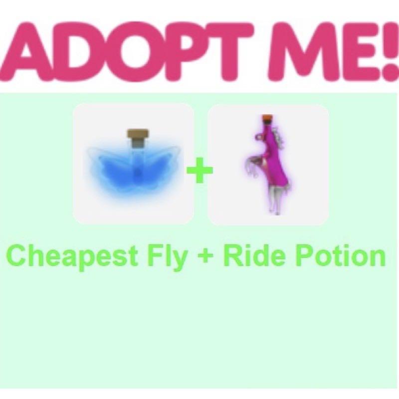 Roblox Adopt Me Fly and Ride Potions, Video Gaming, Gaming Accessories ...