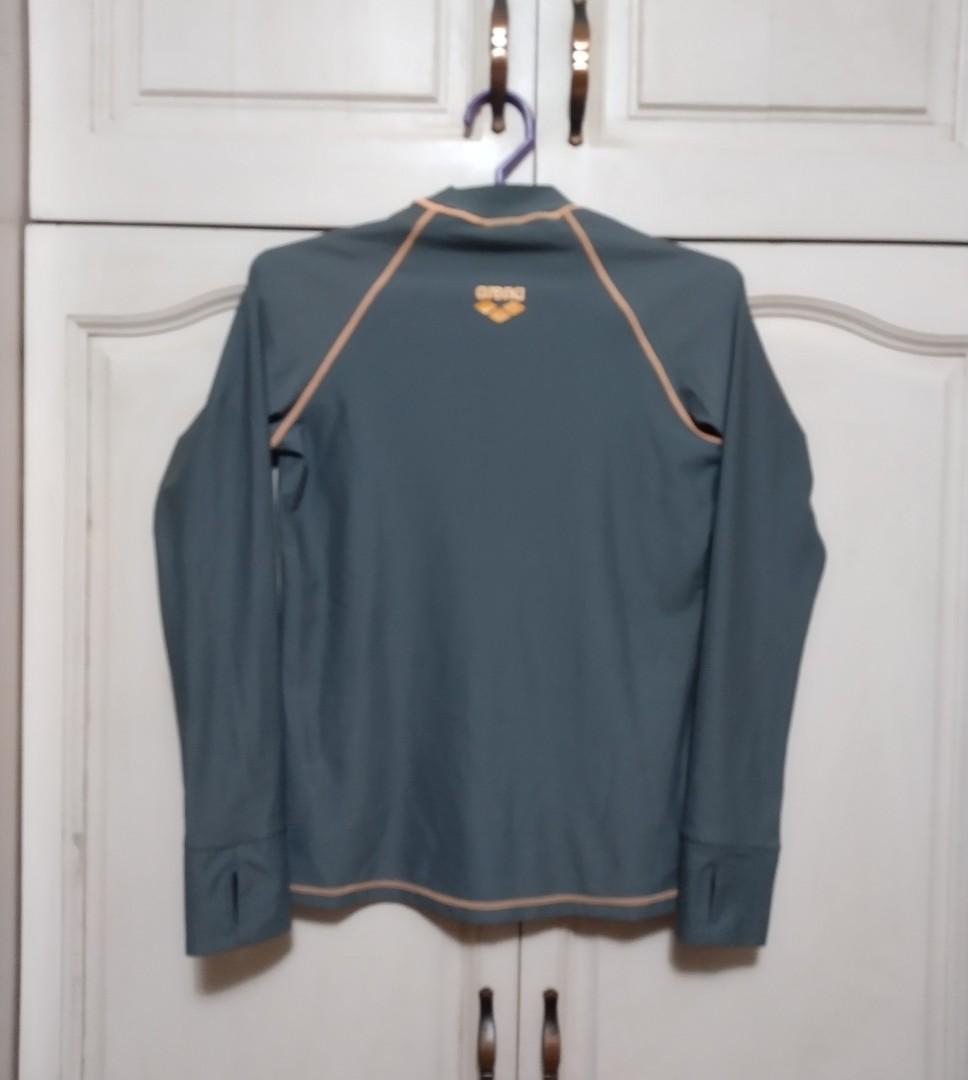 Arena rash guard, Women's Fashion, Swimwear, Rash guard on Carousell