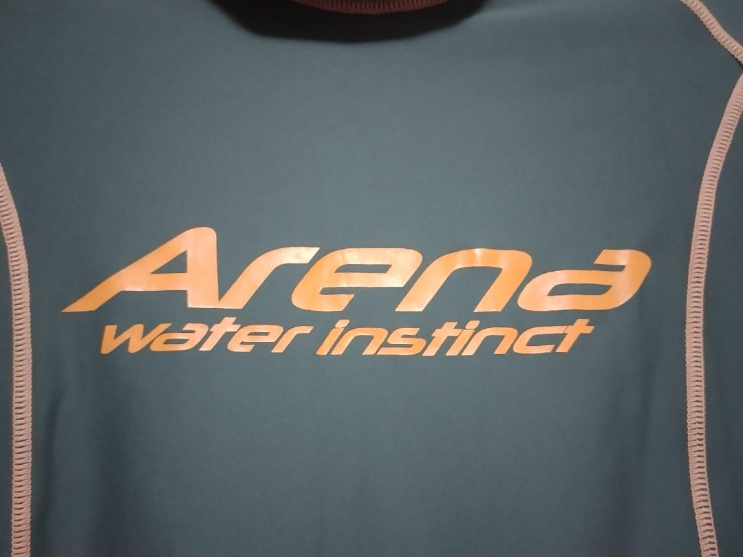 Arena rash guard, Women's Fashion, Swimwear, Rash guard on Carousell