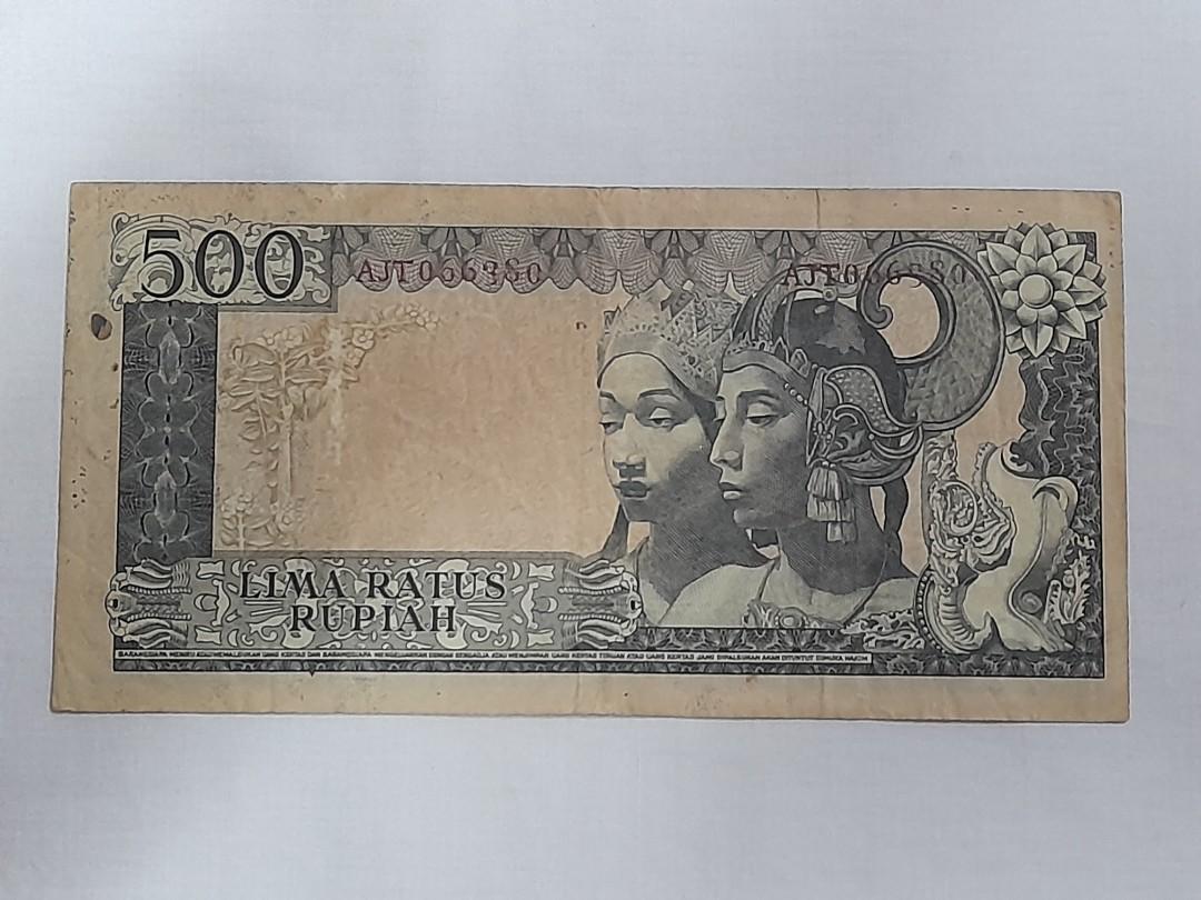 Bank Indonesia 500 Lima Ratus Rupiah 1960, Hobbies & Toys, Memorabilia ...