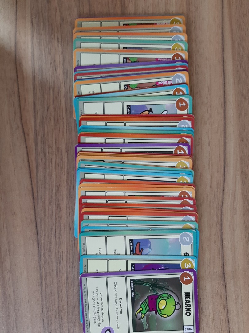 Book Bug Cards, Hobbies & Toys, Toys & Games on Carousell