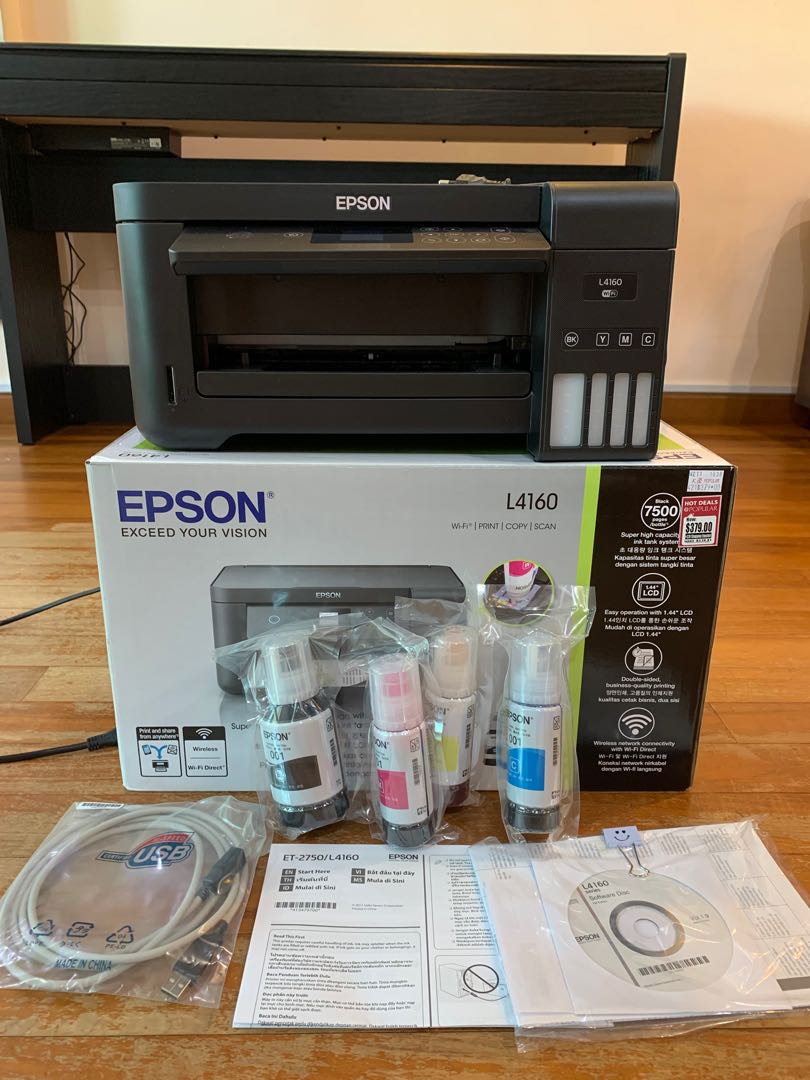 Brand New Epson L4160 Printer, Scanner, Copier, Computers & Tech ...