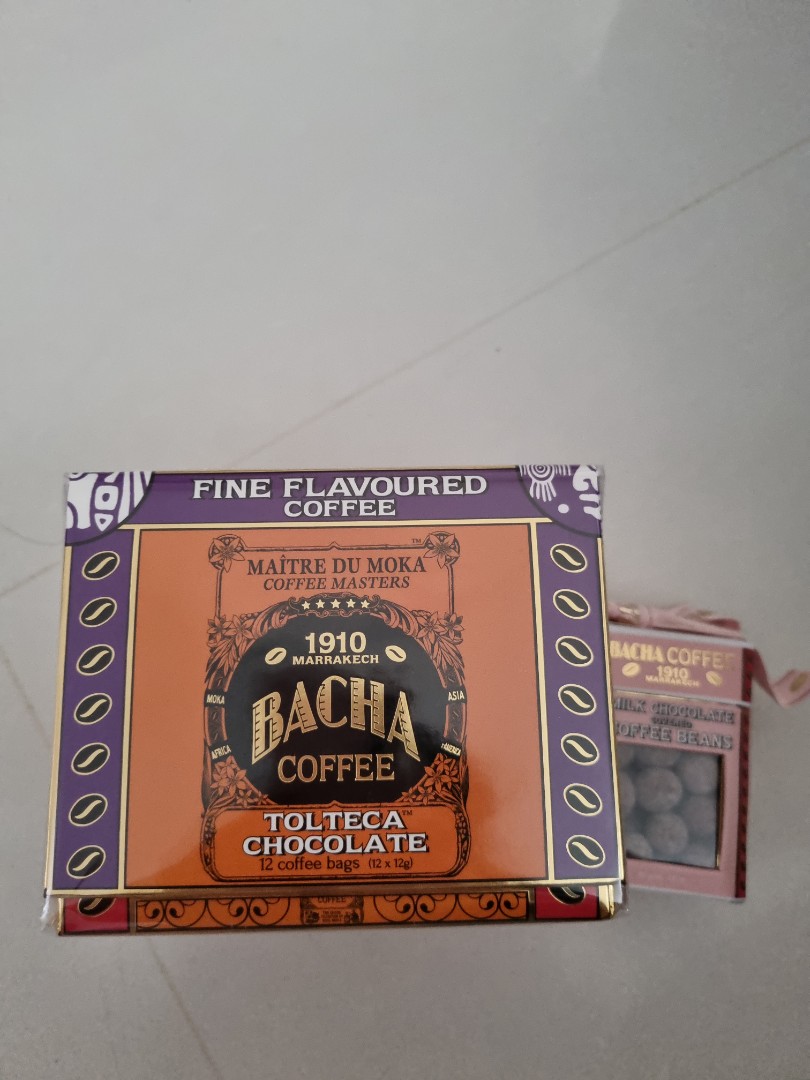 Brand new sealed Bacha coffee fine flavoured tolteca chocolate coffee ...