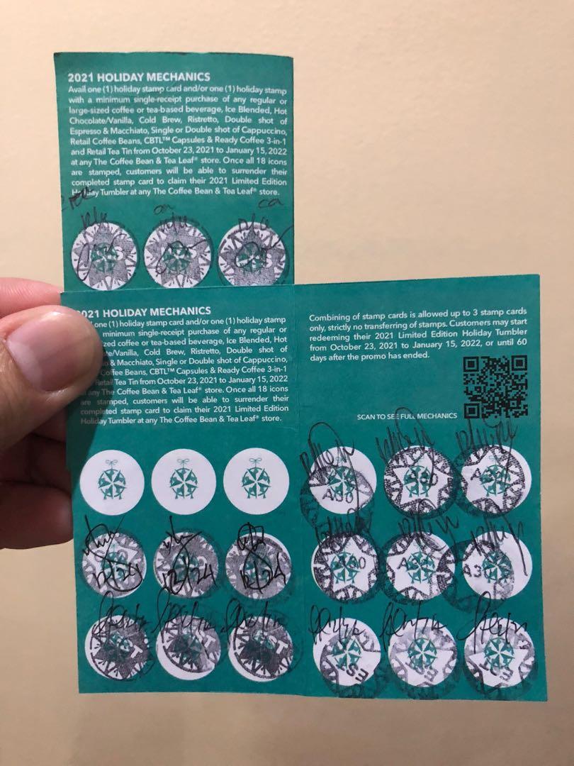 CBTL Stamp Card, Tickets & Vouchers, Store Credits on Carousell