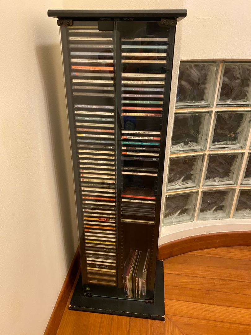 CD Rack, Furniture & Home Living, Furniture, Shelves, Cabinets & Racks ...