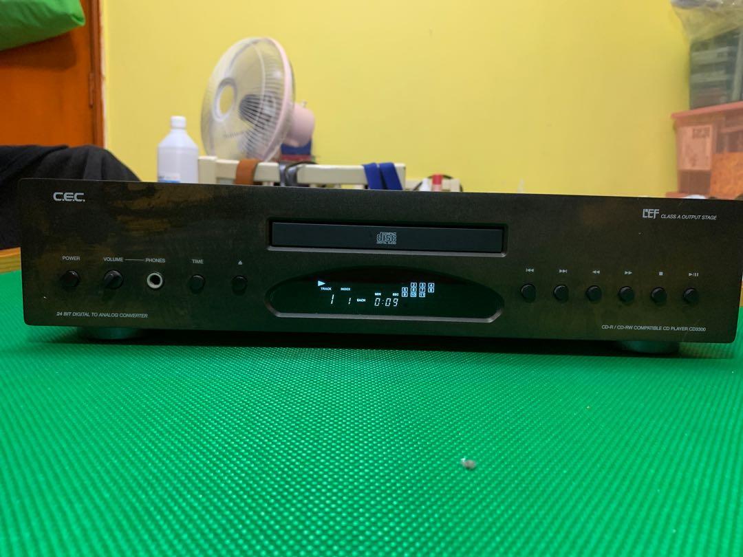 CEC CD3300 CD PLAYER, 音響器材, 音樂播放裝置 MP3及CD Player - Carousell