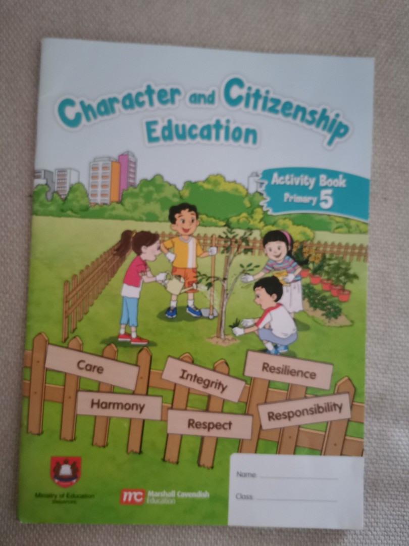 Character and Citizenship Education Activity Book P5 English, Hobbies ...