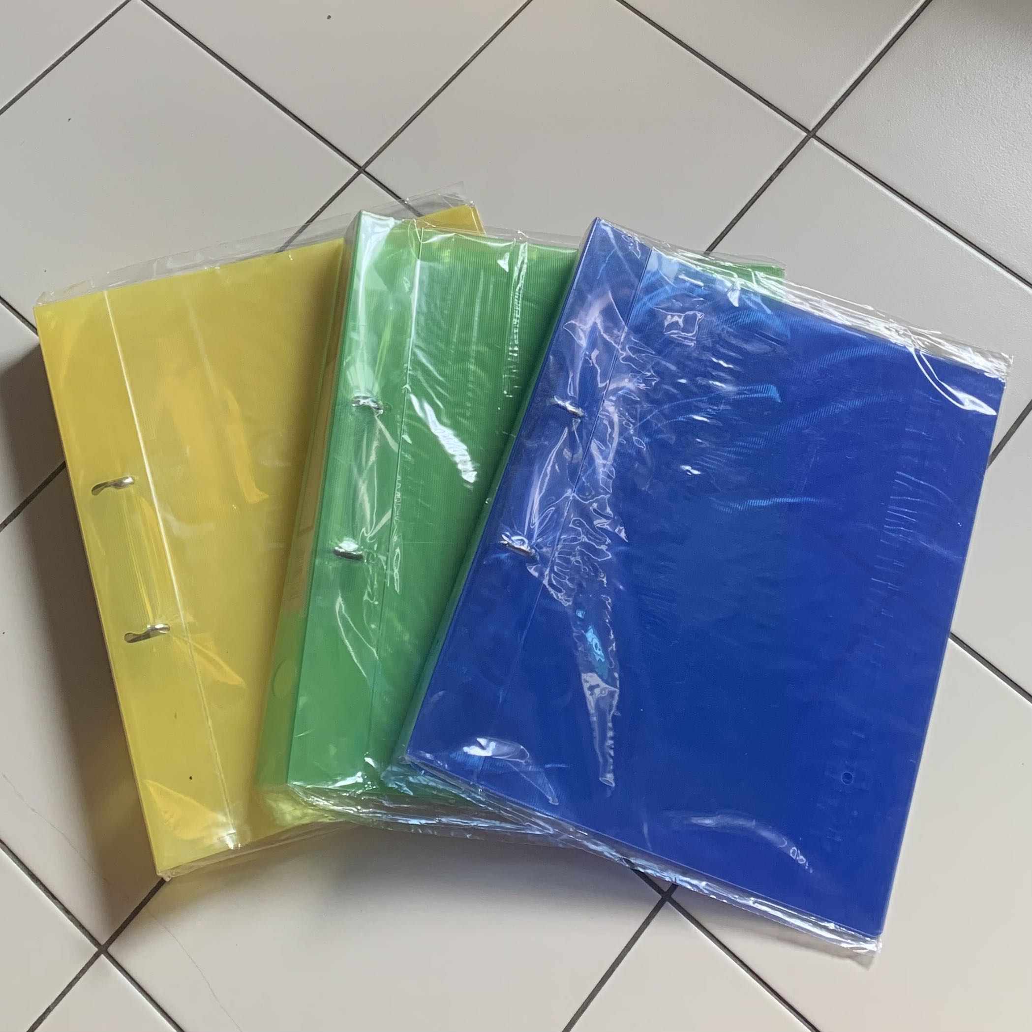 Clear Ring Files, Hobbies & Toys, Stationery & Craft, Stationery ...