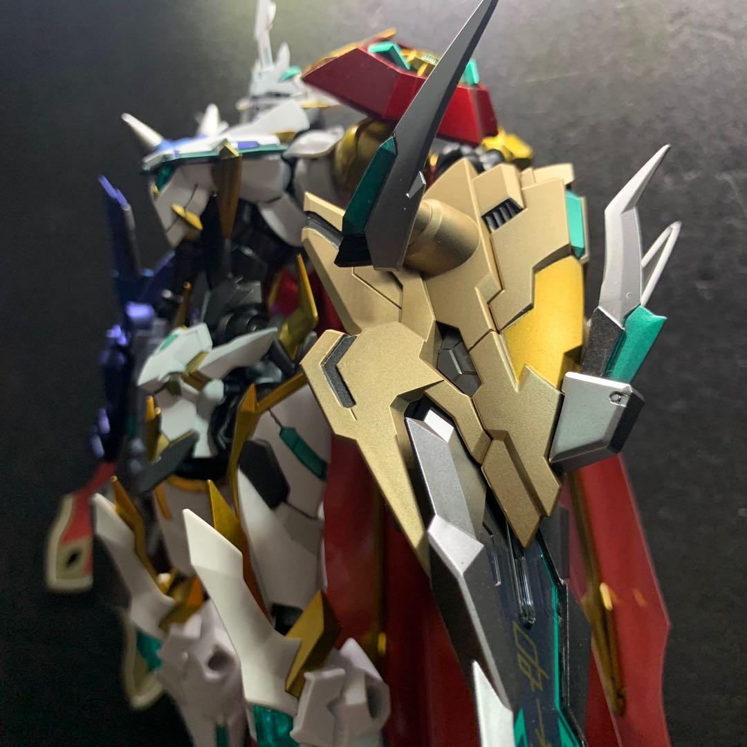 Custom painted omegamon X-antibody figure rise standard, Hobbies & Toys ...