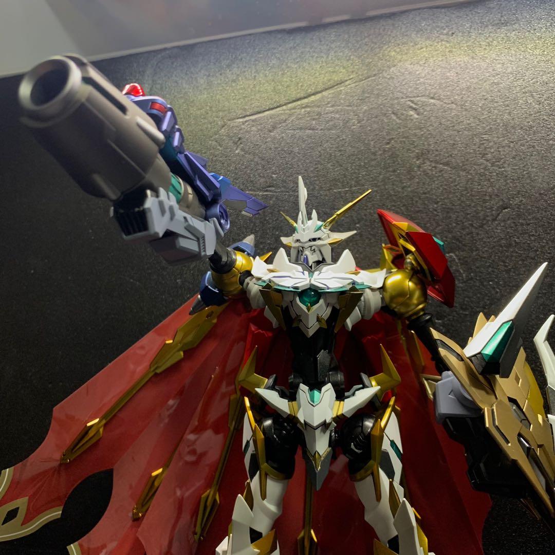 Custom painted omegamon X-antibody figure rise standard, Hobbies & Toys ...